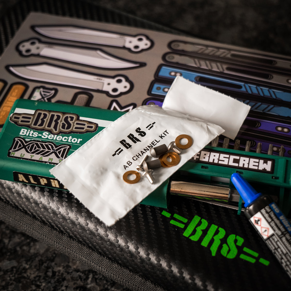 CHANNEL ALUMINUM BAREBONES HARDWARE KIT - Bladerunners Systems